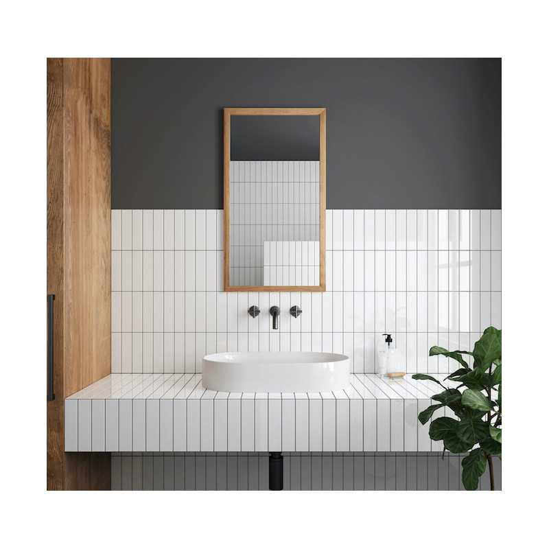 Faianta White Matt 5x20 cm|Progetto Casa